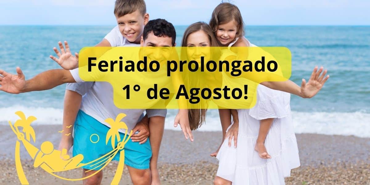 Feriado é oficializado nesta quinta (01/08) a milhões de brasileiros